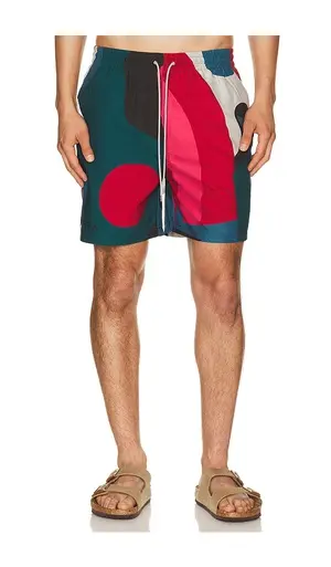 Parra Drawstring Shorts For Men