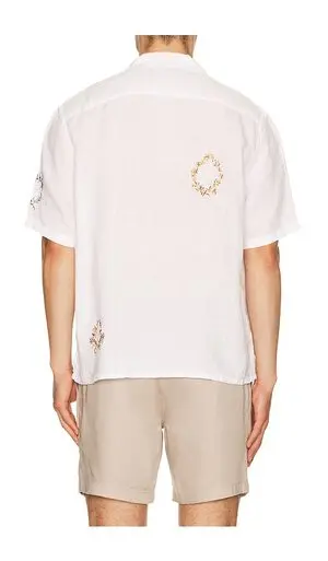 ALLSAINTS Deck Shirt In White - Ecru