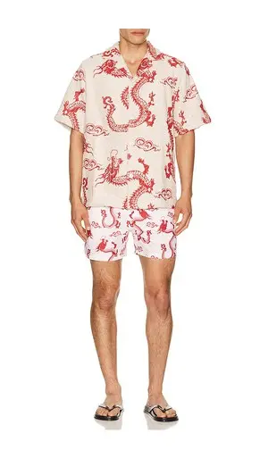 Oas Nimbus Cuba Shirt - Red