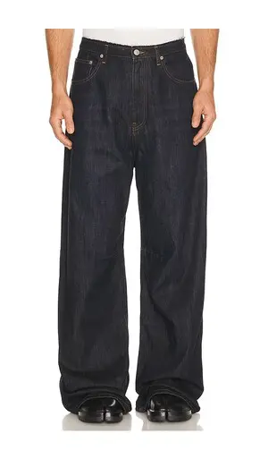 MAISON MARGIELA MM6 Maison Margiela Five-Pocket Denim Jeans Dark Blue