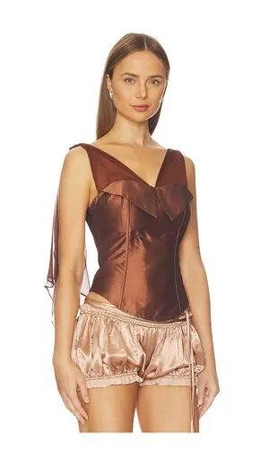 KIM SHUI Kemle Corset Top