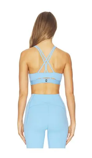 On Studio Bra In Baby Blue
