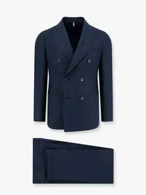 NUGNES 1920 Doublebreasted Linen Suit
