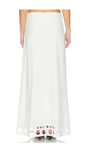 YELLOW THE LABEL Silas Linen Skirt