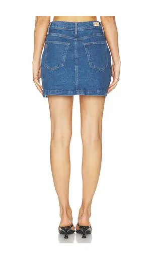 Paige Janelle Denim Skirt - Laguna