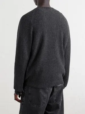 John Smedley Kartik Research Kantha Patchwork Embroidered Cotton Jacket - Gray