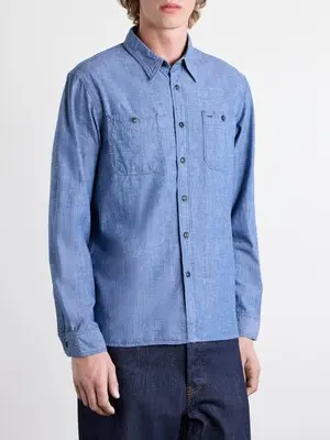 Ralph Lauren Cameron Cotton-chambray Shirt - Blue