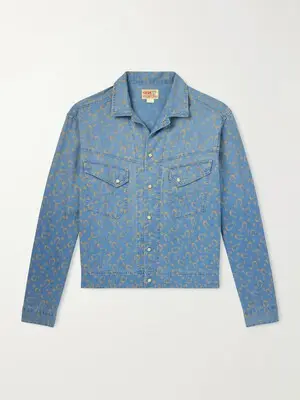 Ralph Lauren Printed Cotton And Linen-blend Shirt