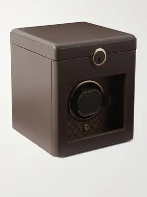 Wolf Single Watch Winder - Brown