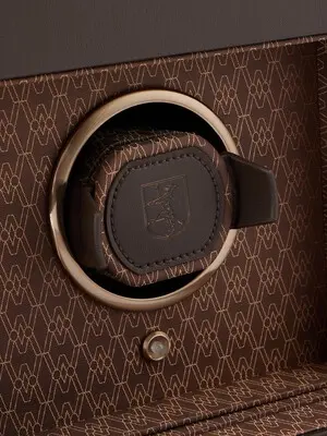 Wolf Single Watch Winder - Brown