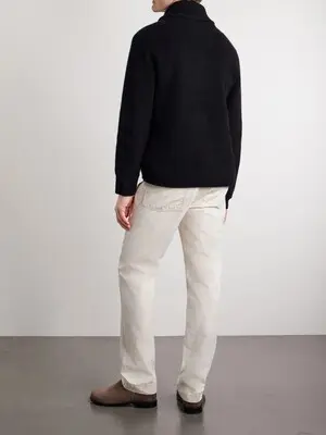 Ralph Lauren Shawl Collar Cashmere Cardigan - Black