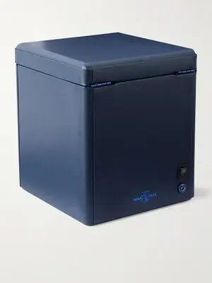 Wolf Earth Single Watch Winder With Bluetooth Rotation - Blue