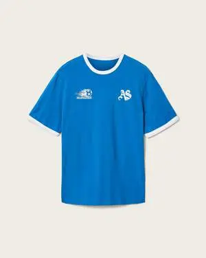 ALLSAINTS Azzurri Short Sleeve Crew Neck T-shirt
