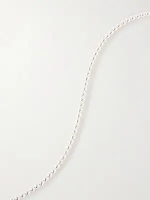 Le Gramme 53g Beaded Sterling Necklace