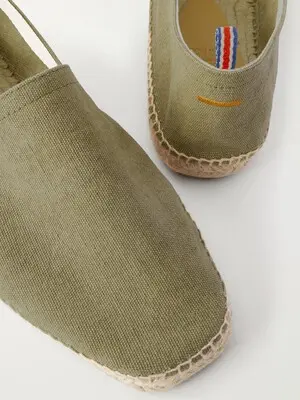 CastaÑer Pablo Canvas Espadrilles - Green