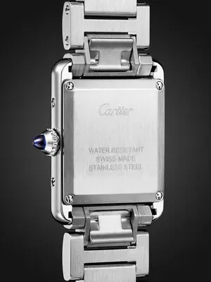Cartier Tank Must De Solarbeat Stainless Steel Watch Ref. Wsta0121
