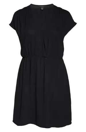 Halogen Faux Wrap Dress