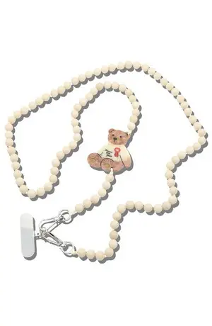 SOLAR ECLIPSE Mama Bear Beaded Crossbody Phone Strap