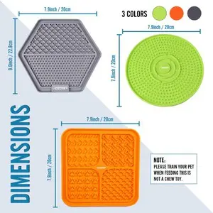 GOOPAWS 3pack Licking Mats