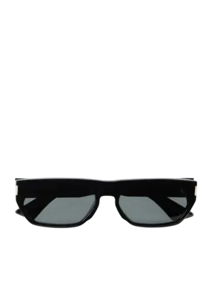 Saint Laurent Sl 900 Squared-frame Sunglasses - Black
