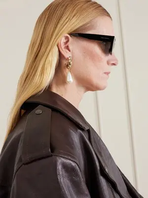 Saint Laurent Sl 900 Squared-frame Sunglasses