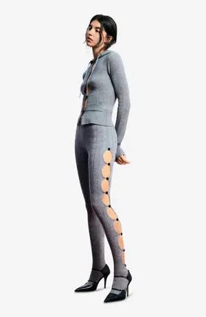 Desigual Side Cutout Leggings