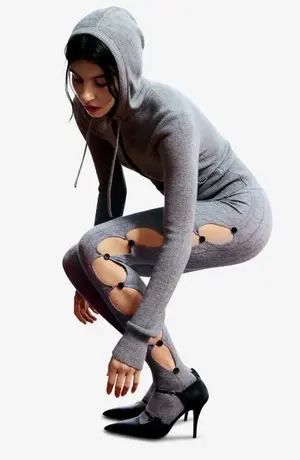 Desigual Side Cutout Leggings