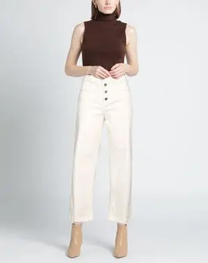 Liu Jo High Waisted Straight Leg Jeans In Cotton Blend