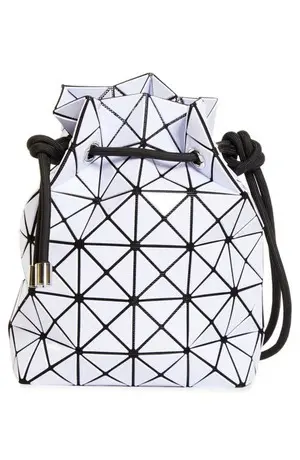 Issey Miyake Wring Glossy Bucket Bag - Light Lavender