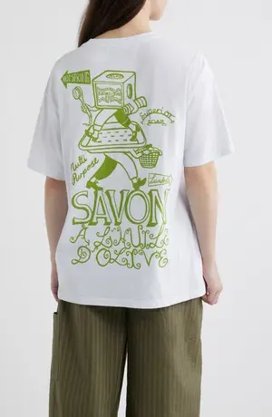 DAMSON MADDER Savon Graphic T-shirt