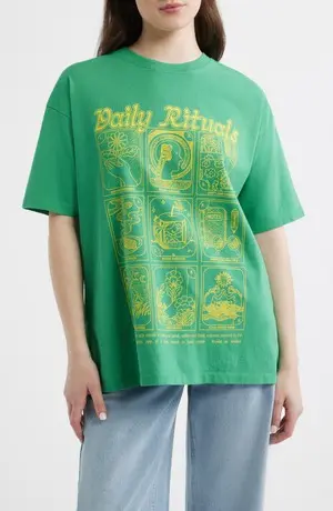 DAMSON MADDER Daily Rituals Graphic T-shirt