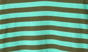 DAMSON MADDER Delphi Stripe Polo Shirt