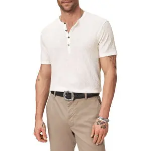 John Varvatos Egon Texture Knit Short Sleeve Henley