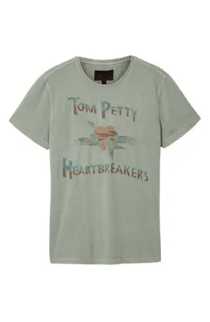 John Varvatos Tom Petty Organic Cotton Embroidered T-shirt