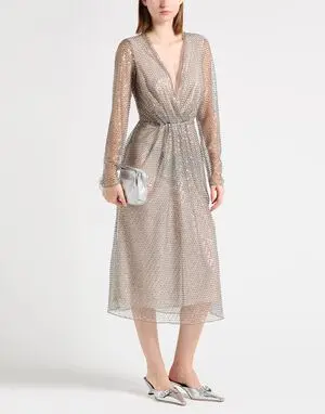 SEMICOUTURE Polyester Midi Dress
