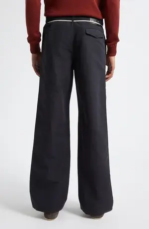 SONG FOR THE MUTE Tailored Straight Leg Pants