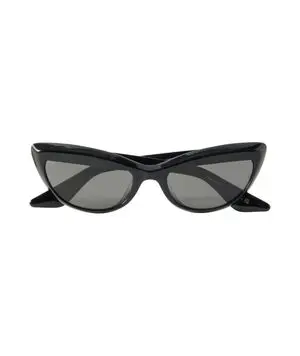 Oliver Spencer X Khaite 1963c Cat-eye Acetate Sunglasses - Black