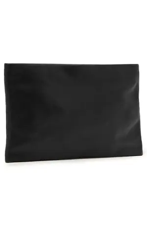 ALLSAINTS Bettina Leather Clutch - Black