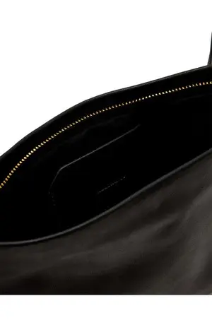 ALLSAINTS Bettina Leather Clutch - Black