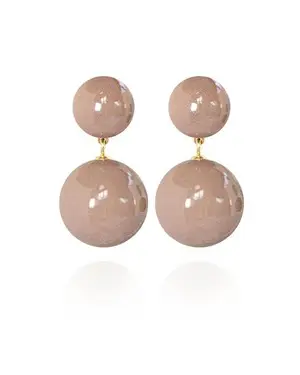 SAULE LABEL Sonia Classic Earrings - Dune