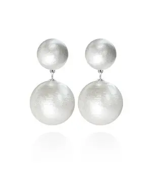 SAULE LABEL Sonia Classic Earrings - Frost