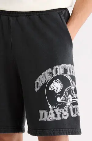 ONE OF THESE DAYS Usa Sweat Shorts