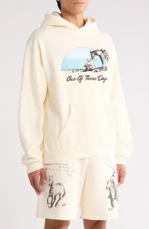 ONE OF THESE DAYS Graphic Hoodie