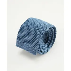 KNOTTERY & CO Classic Knit Neck Tie - Sky Blue