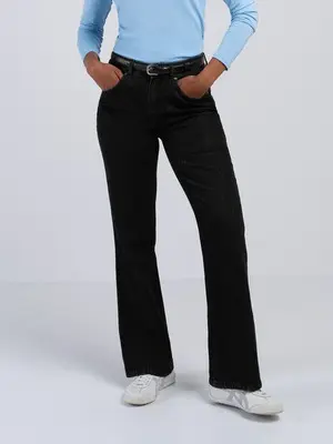 KETTLEWELL Darla Comfort Bootcut Jeans - Black