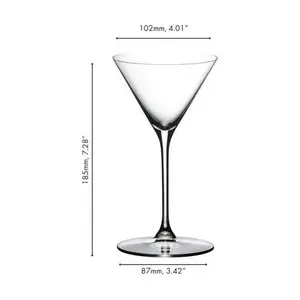 RIEDEL Grape@ Martini Cocktail Glass, Buy 3 Get 4