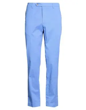HACKETT Pants Size Cotton, Elastane - Azure