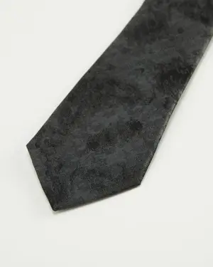 KNOTTERY & CO Marble Cloud Silk Jacquard Neck Tie
