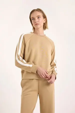 Brodie Cashmere Cuffed Sweatshirts Hoodies For Women