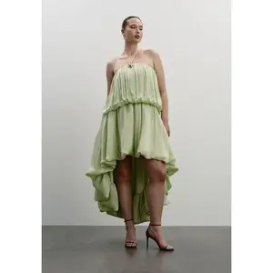 11 HONORE Bubble Halter Gown
